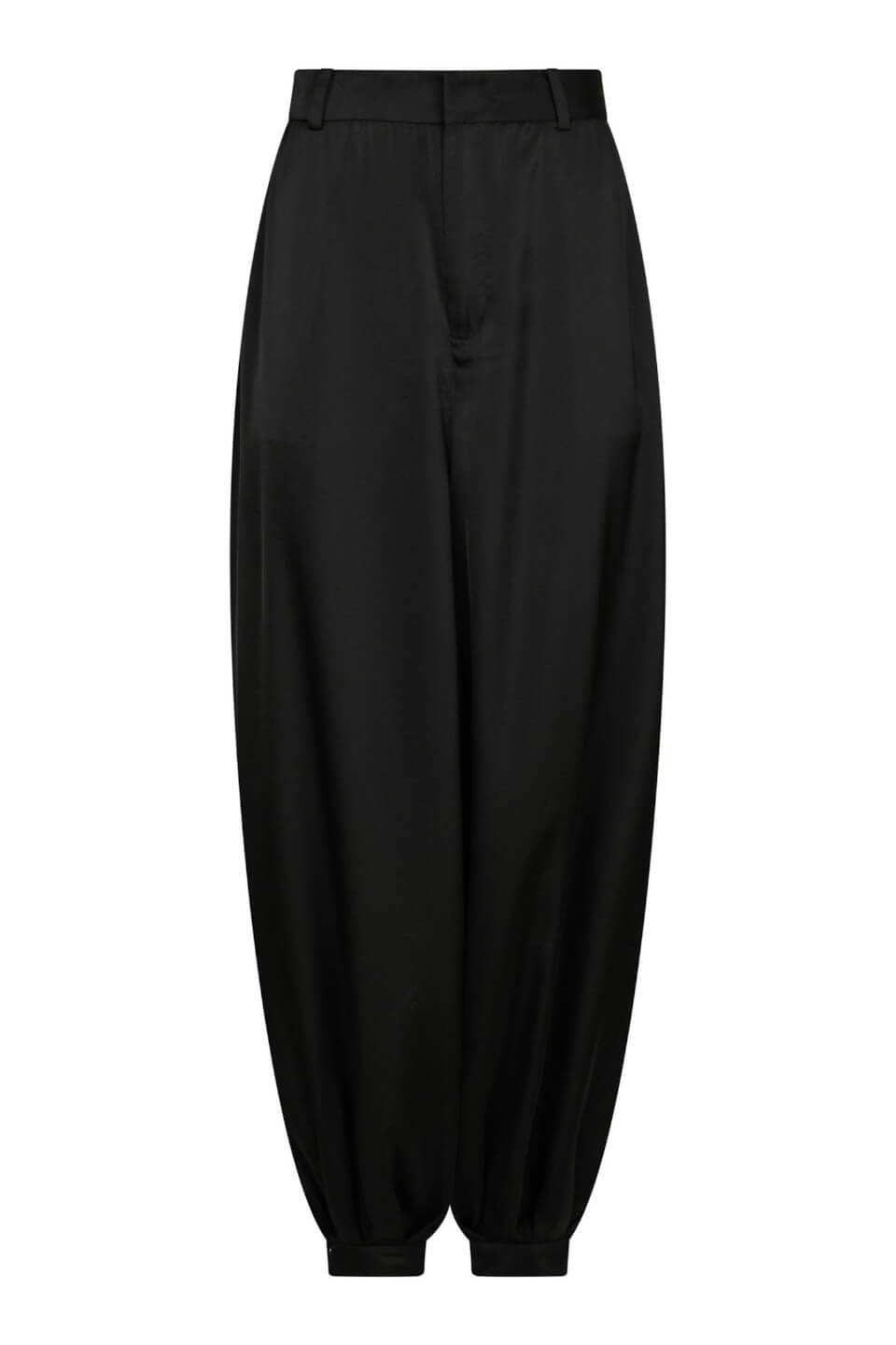 Fayla Drapy Satijnen Balloon Broek, 34-42, black – Sienna Goodies