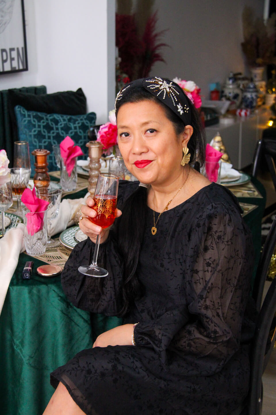 Addie Black Velvet Star Headband | NamJosh – Sienna Goodies